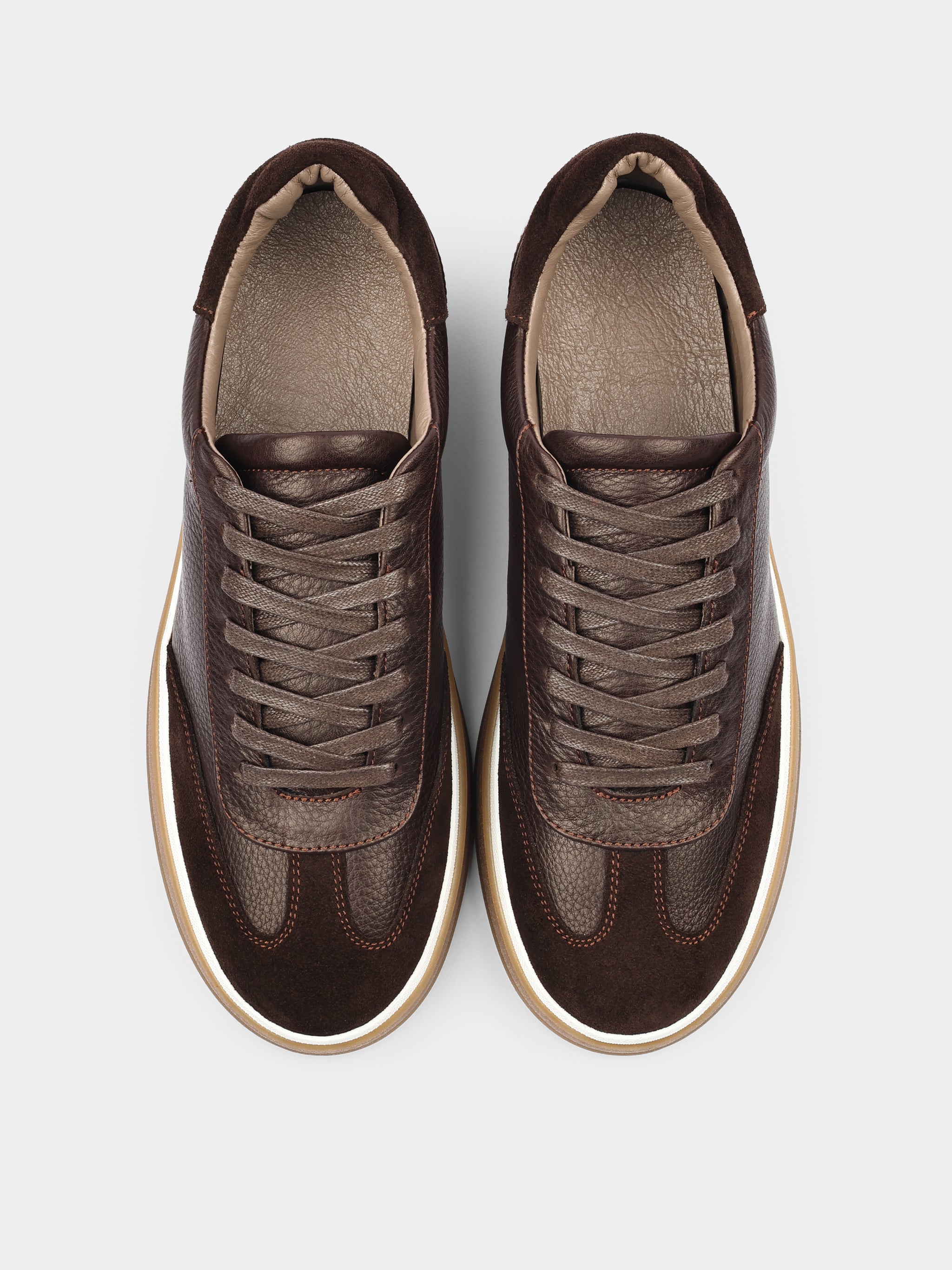 Volere Dark Brown Sneakers